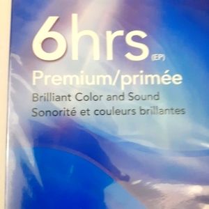 Sony | Cameras, Photo & Video | Sony Blank Vhs Tapes 2 Pack T2 Vl 6hr Premium Grade | Poshmark